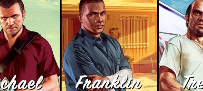 GTAV TRAILERS: MICHAEL. FRANKLIN. TREVOR.