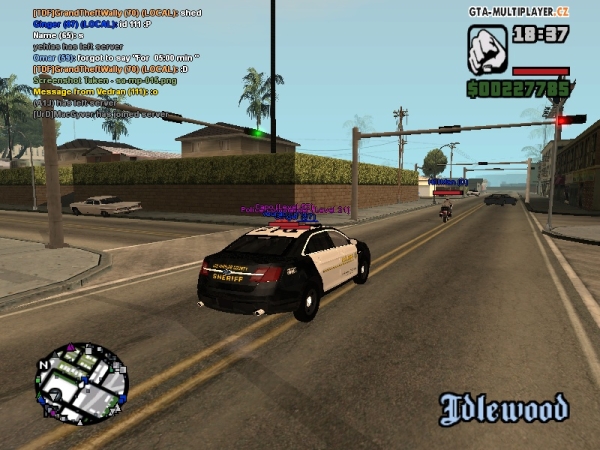 LSPD as Los Angles Country Police Car