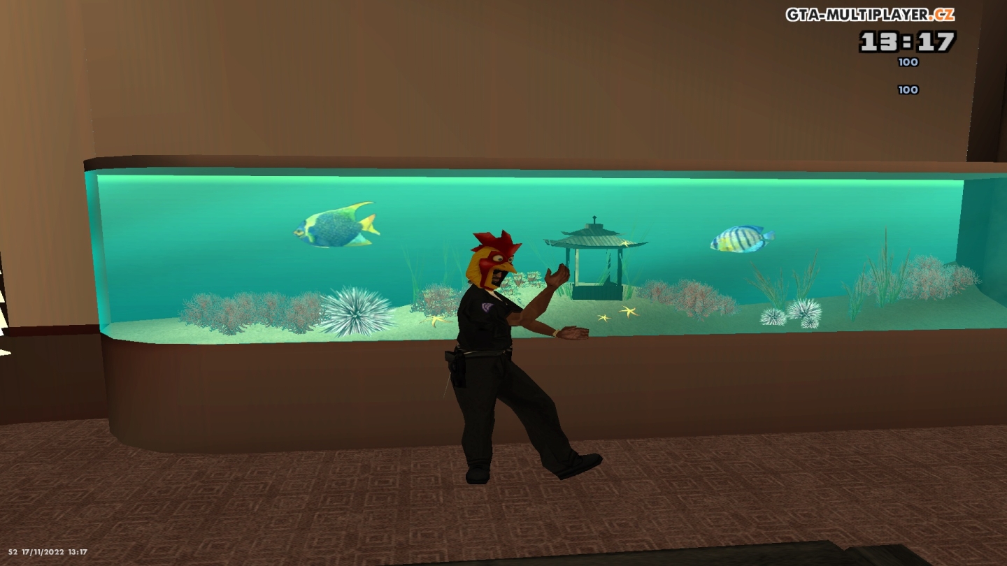 Triads style aquarium