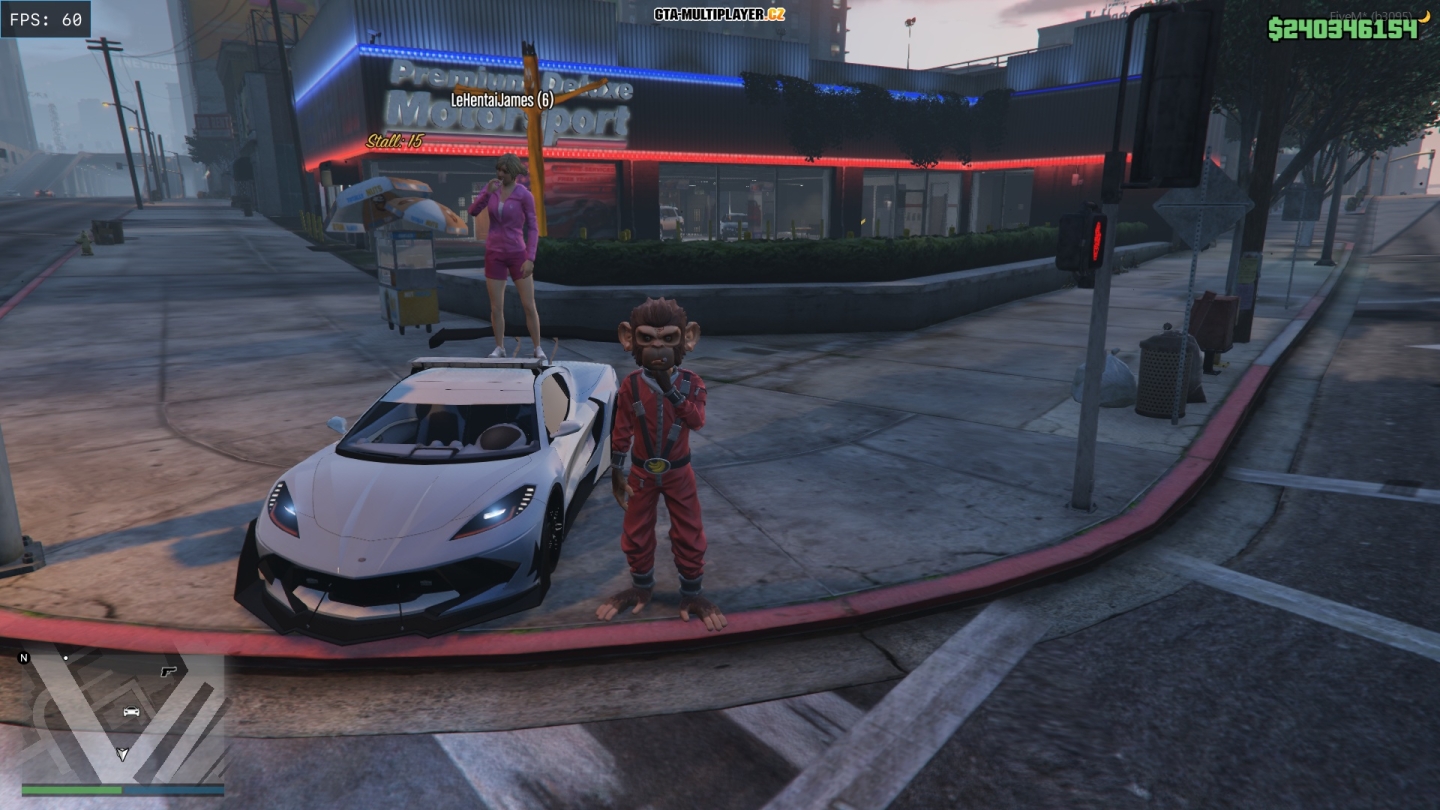 Diamond blue Cop Coquette, fivem 2