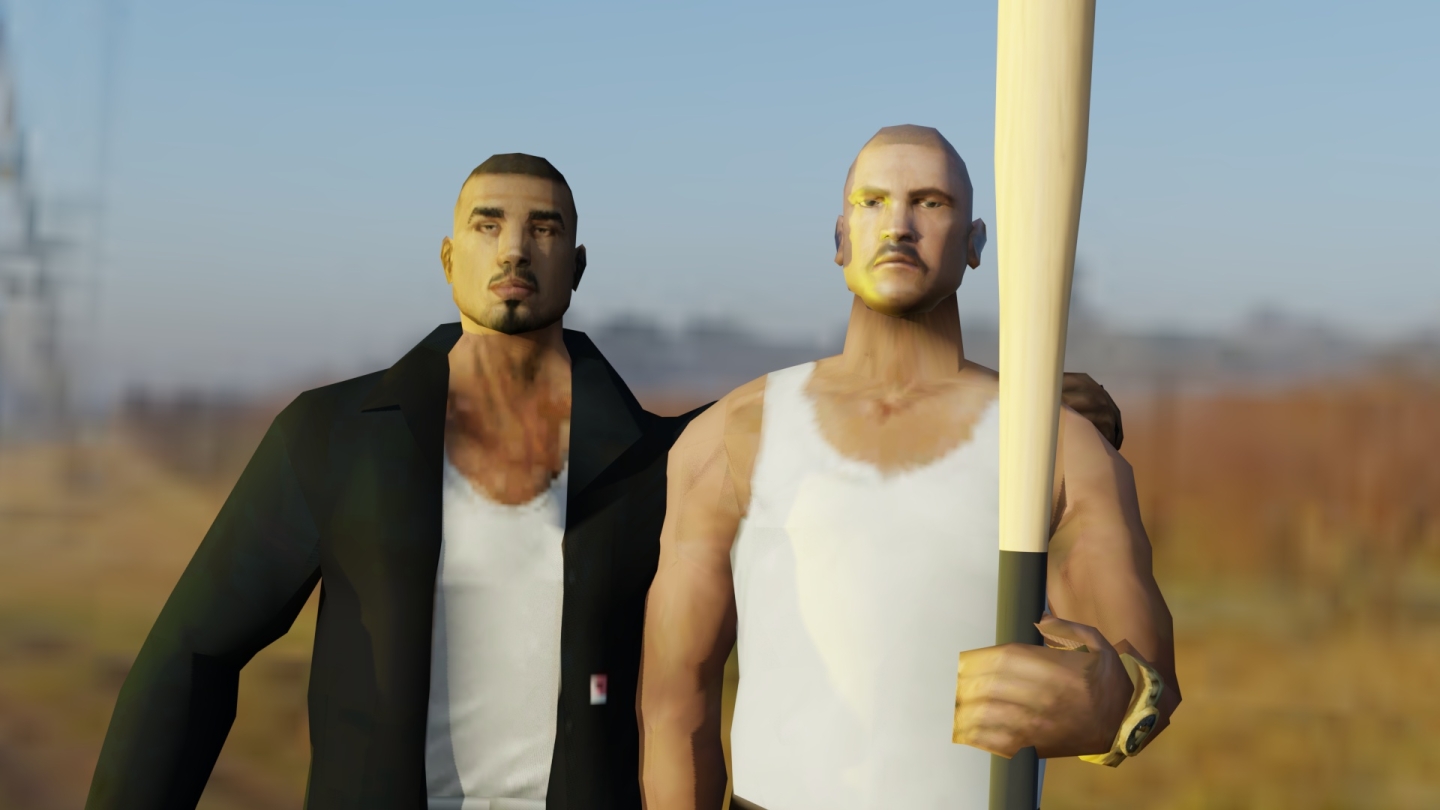 Most beloved character Cesar with SAS protagonist Jose