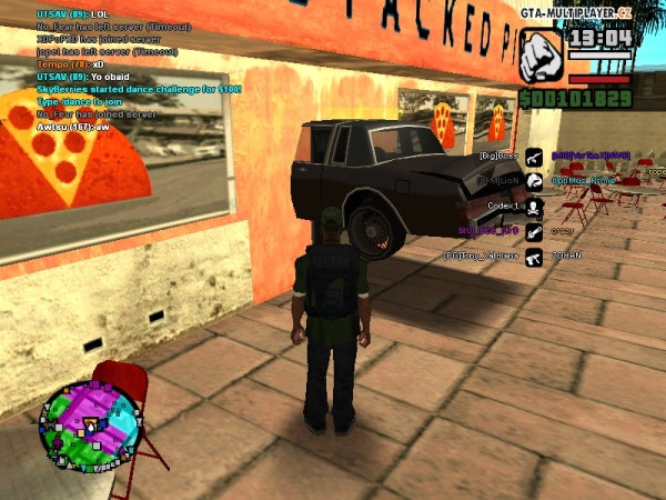 First time in samp life