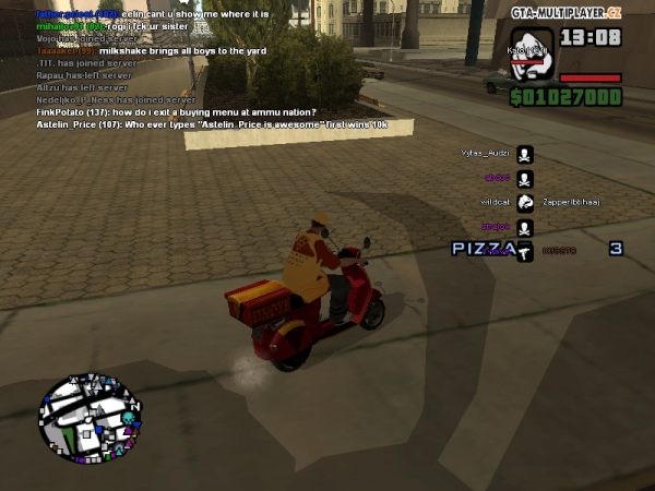 My first ever samp screenshot.