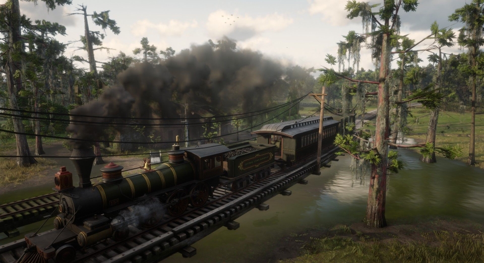 RDR2 Train Ride