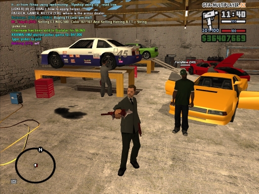 Legendary Bleeter in my Car Workshop!