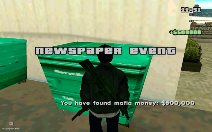 Mafia money in Las Venturas!