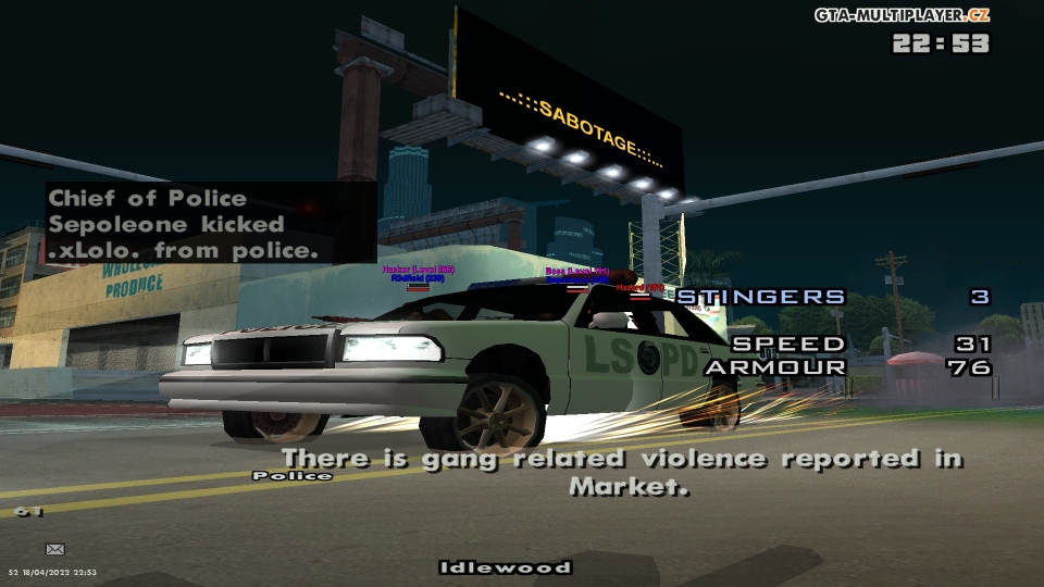 First picture in samp wtih legends