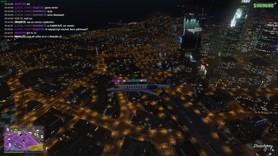 vyhlýdkový let WTLS FiveM