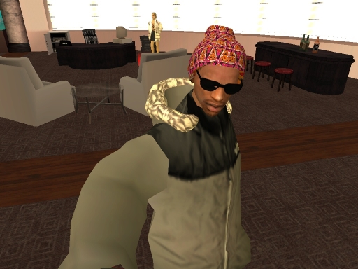 CJ wears Winter Jacket