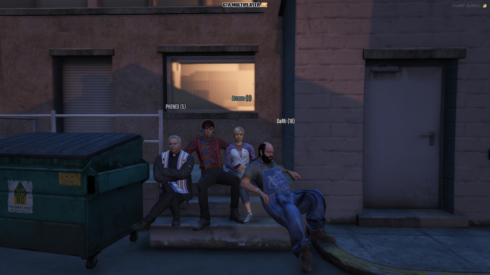 FiveM - 2 Helper - 2 Admin - 2 pose