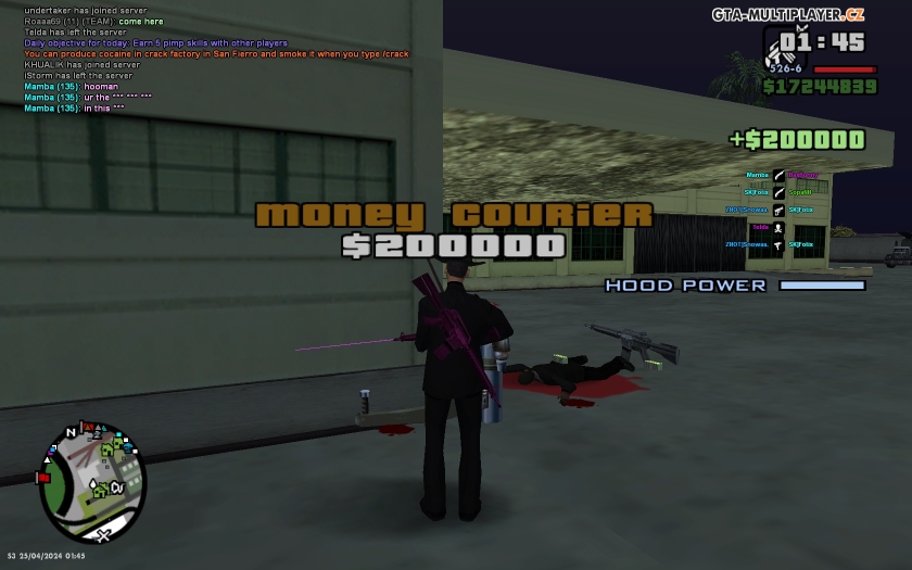 money courier 200.000k