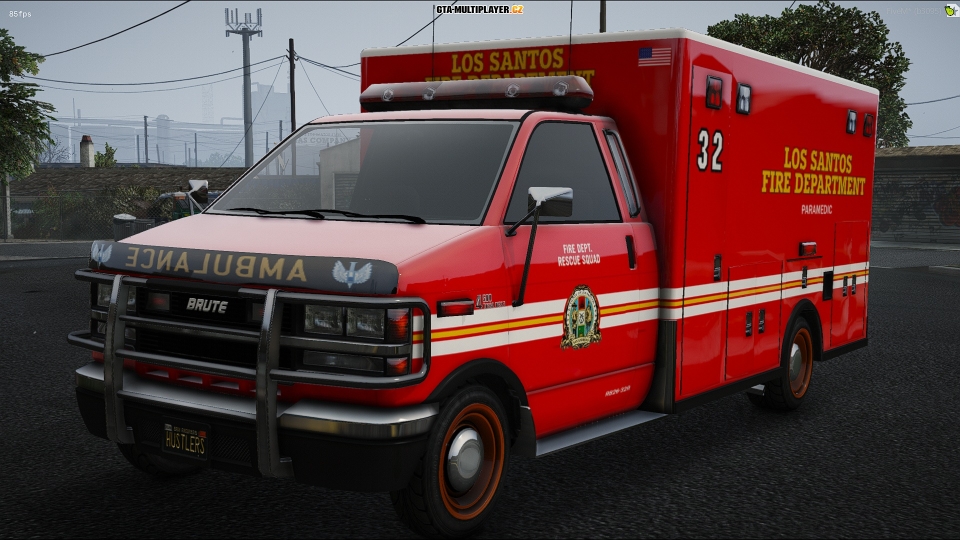 Very special amulance wheel