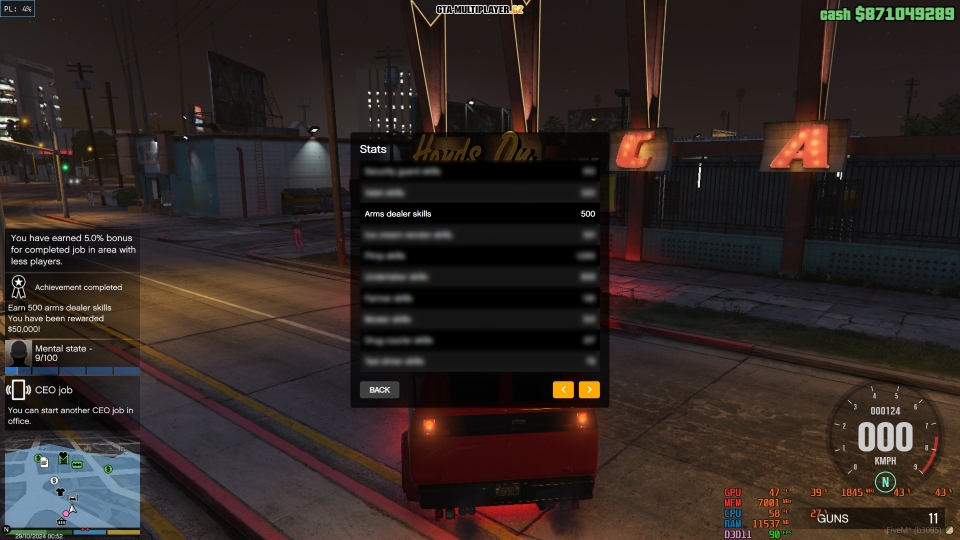 R3dfield - 500 Arms dealer skills (FiveM)