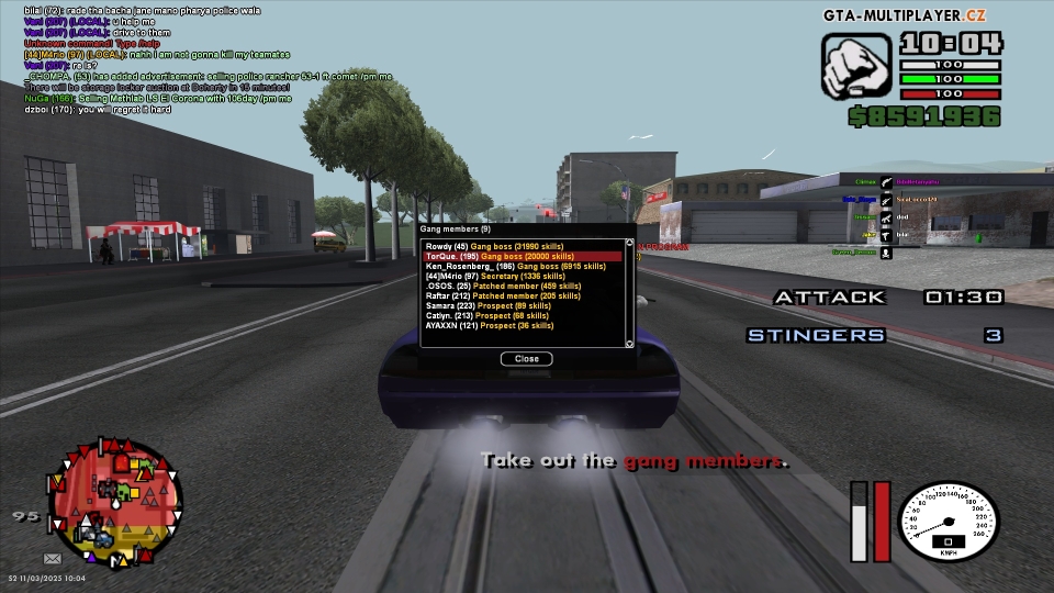 TorQue >>> 20k skills in Los Santos Vagos