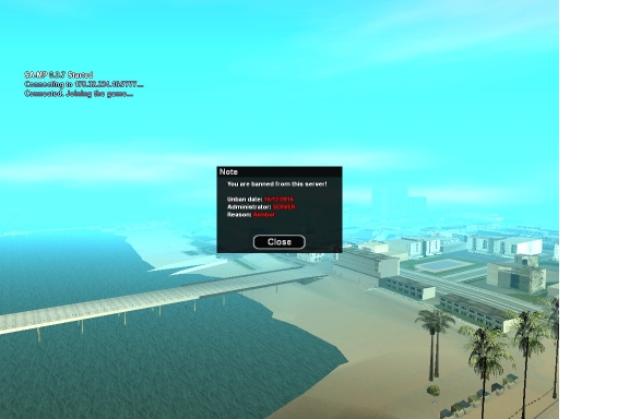 ADMIN UNBAN ME PLEASE