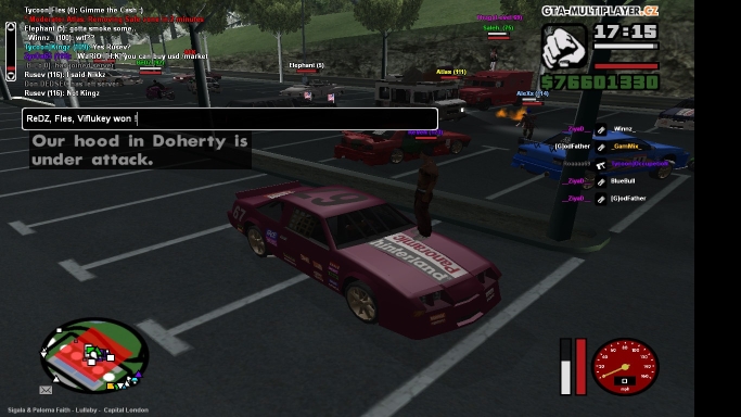 My first carshow at S3 server