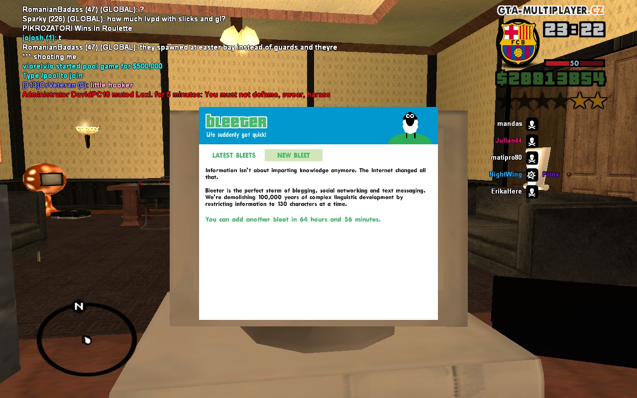 64 hrs bleeter cooldown