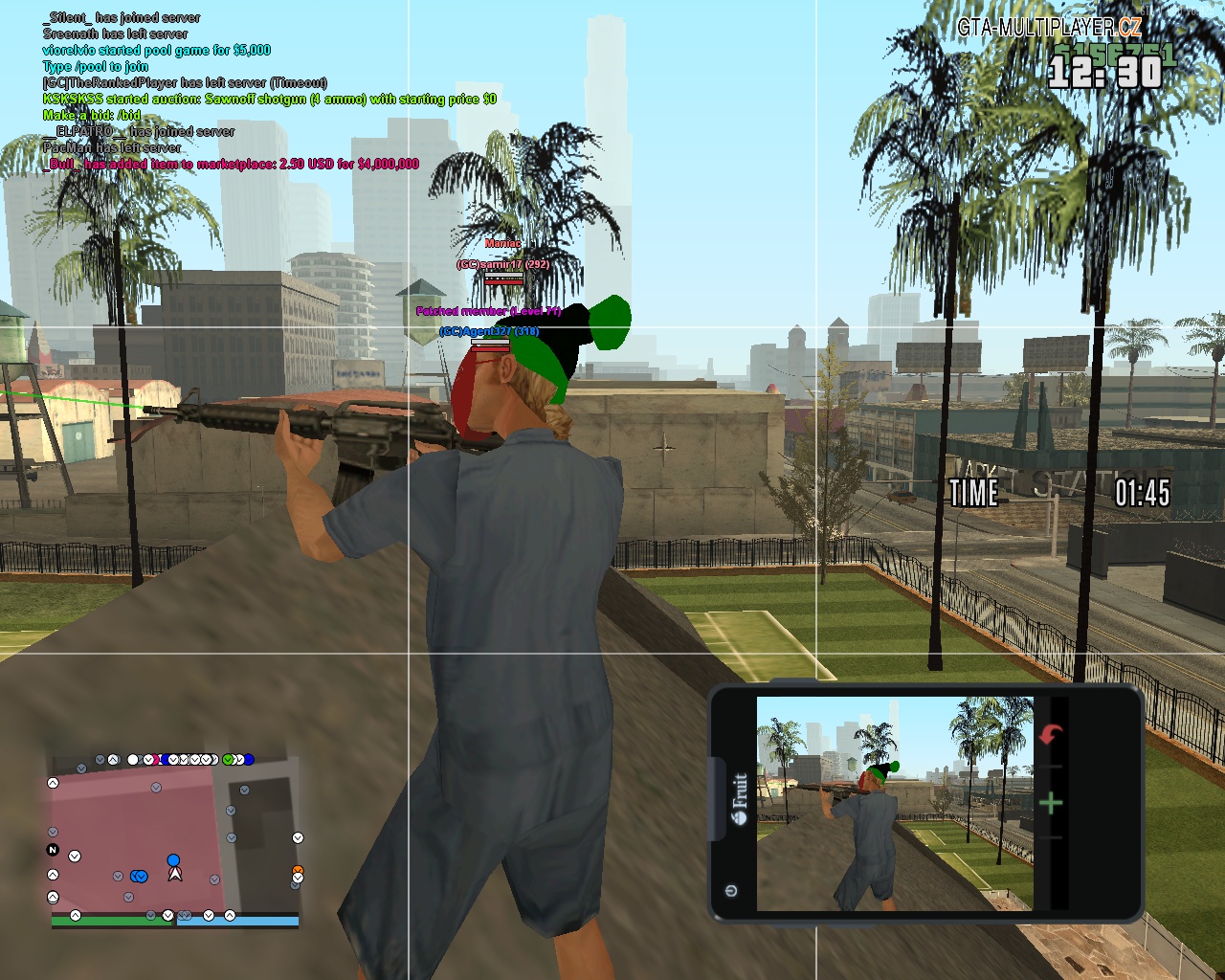 (GC) CEO CHALLNAGE + GTA 5 HUD MOD