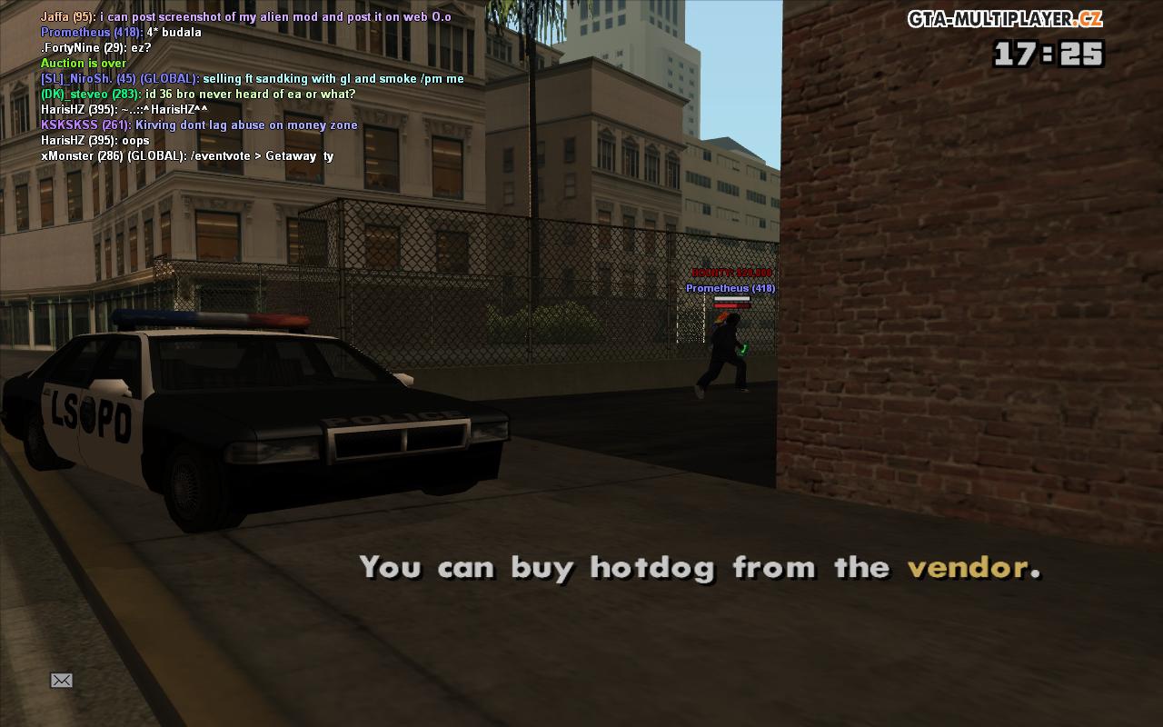 Prometheus running from me near the pershing square