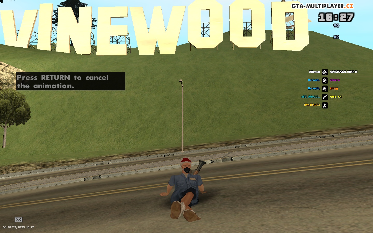 Sad me at vinewood