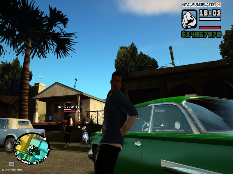 Franklin in gta san andreas