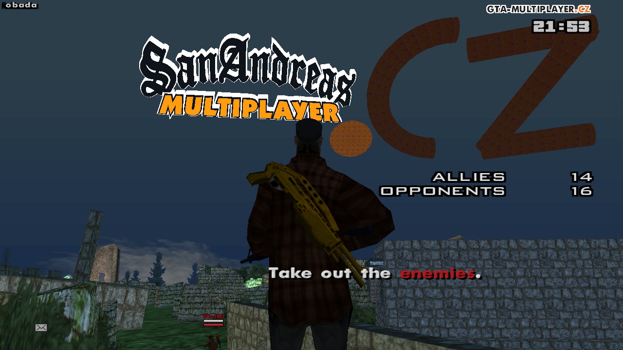 San andreas multiplayer.CZ