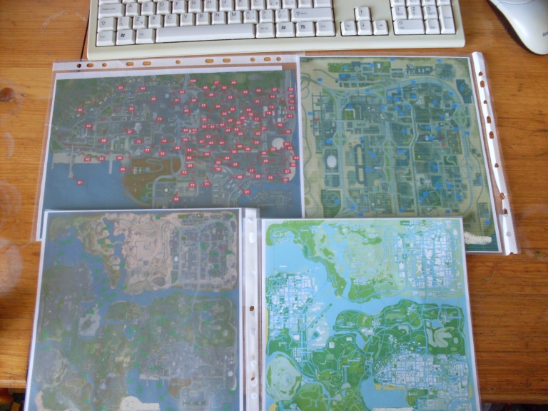 My essential maps to play WTLS