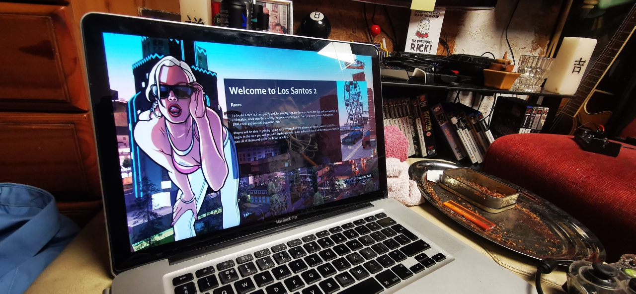 Custom GTA-Multiplayer.cz SAMP Loading Screen