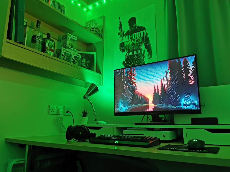 Green Gaming setup