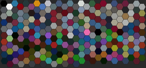 Paleta barev / Color palette